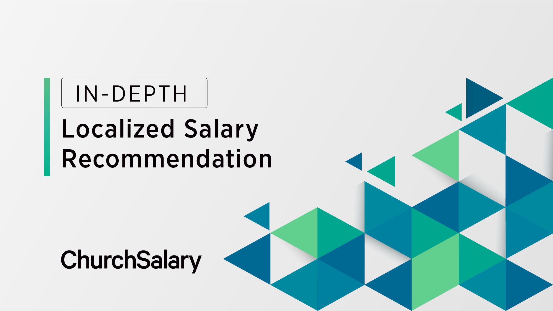 Localized Salary Recommendation - ChurchSalaryV3